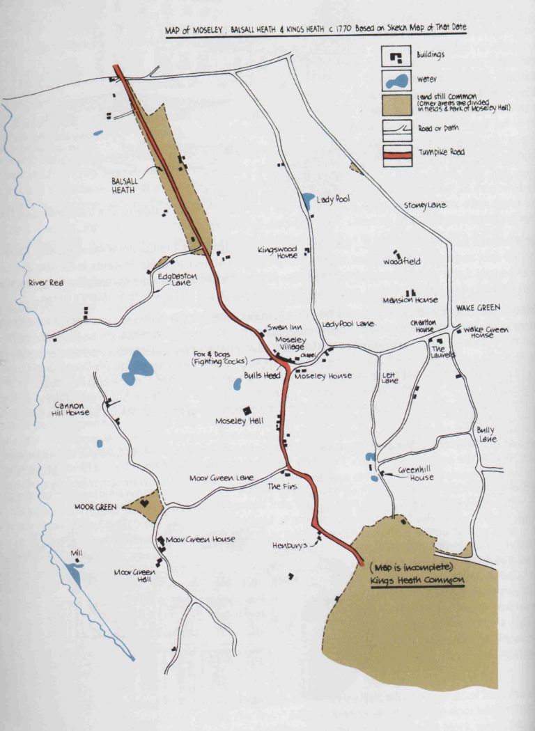 Historical Maps of Moseley – Moseley Society